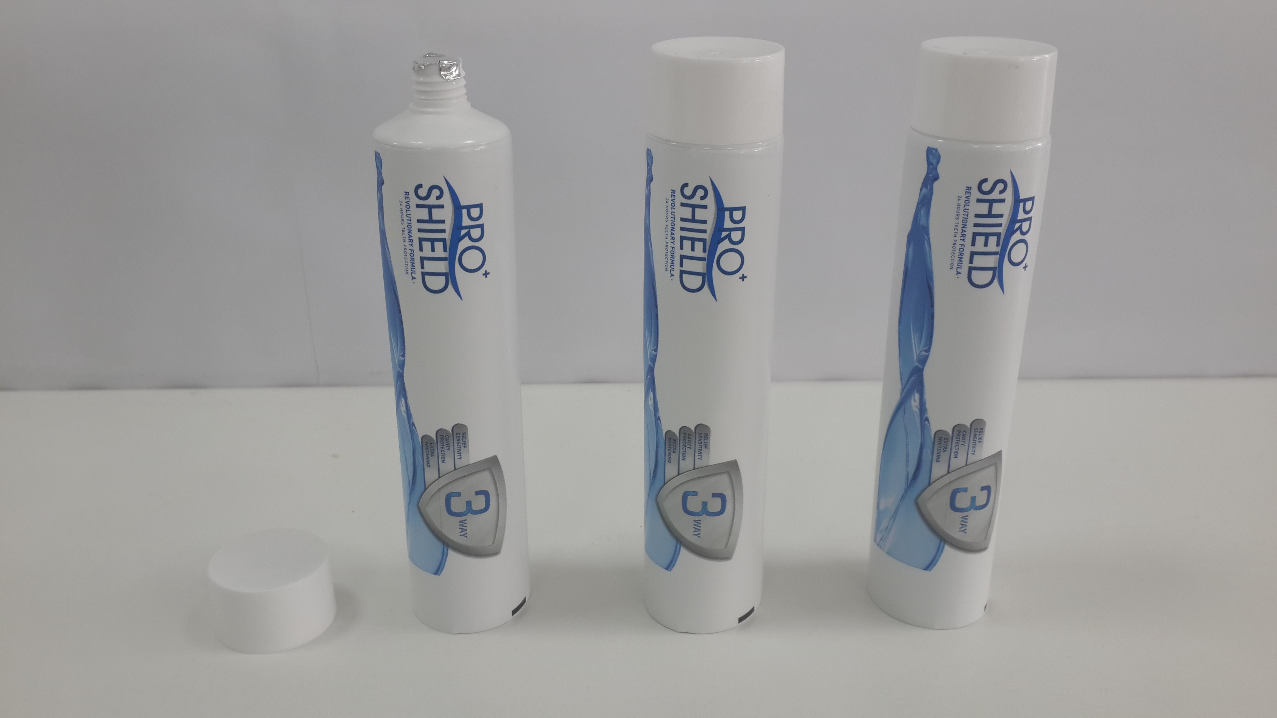 Matt Surface Flexible Toothpaste Tube Packaging Laminated Tube ...